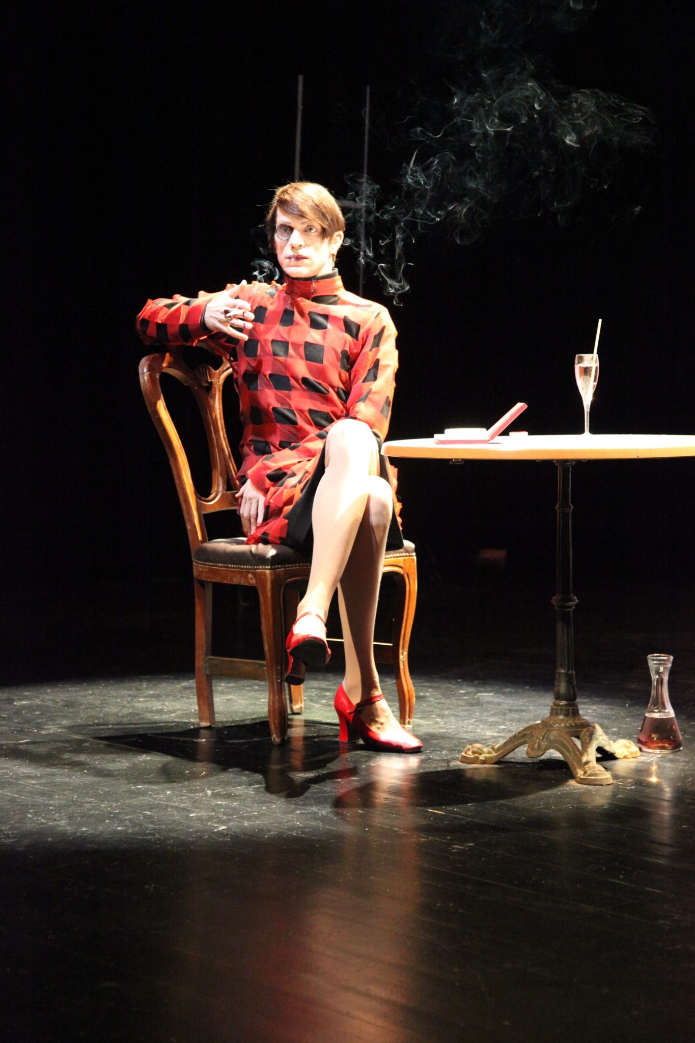 L’Histoire du soldat / Monocle, portrait de S. von Harden - Escher Theater